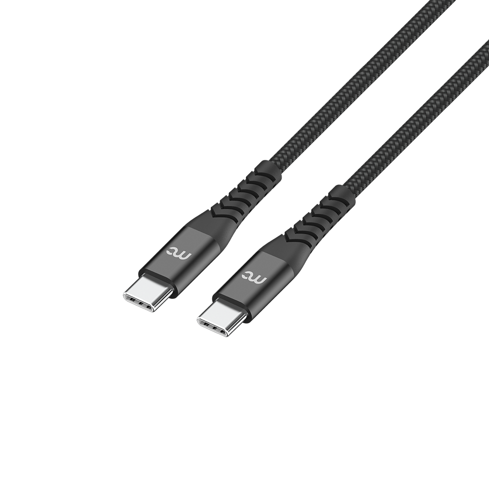 240W Fast Charging Type-C to C Cable Black C-B310 - My Candy Tech