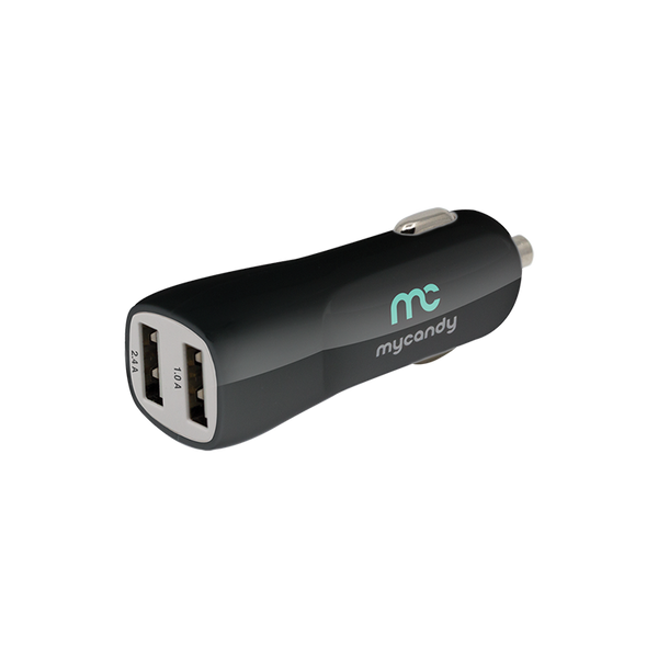 MyCandy Car Charger With Dual Port 3.4A - My Candy Tech