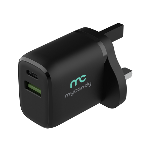 30W PD Dual USB Travel Charger - My Candy Tech