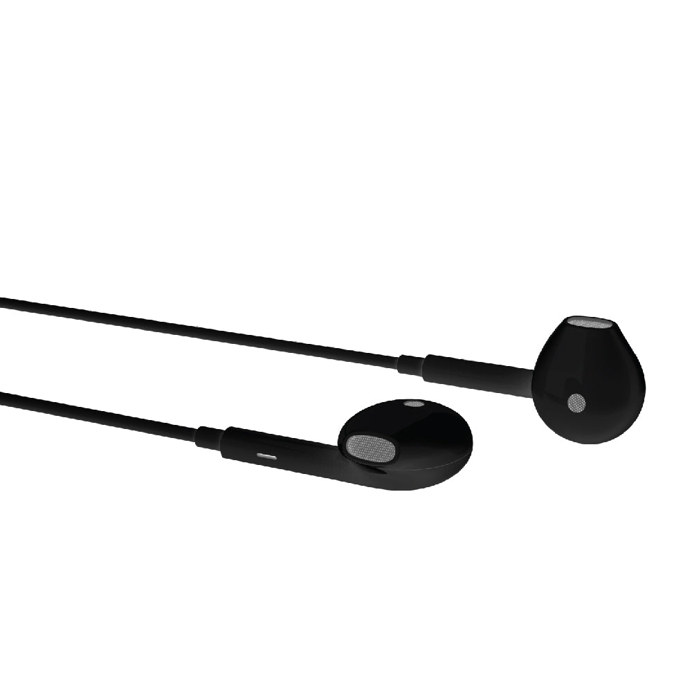 MYCANDY WIRED STEREO HEADSET WITH MFI LIGHTNING CONNECTOR BLACK - My ...