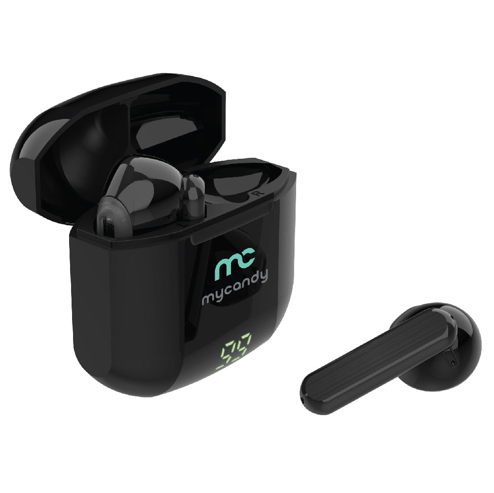 Mycandy True Wireless Earbuds Black TWS175 - My Candy Tech