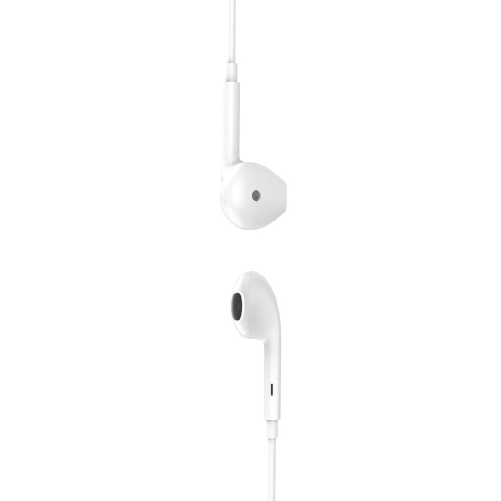 MYCANDY WIRED STEREO HEADSET WITH MFI LIGHTNING CONNECTOR WHITE - My ...