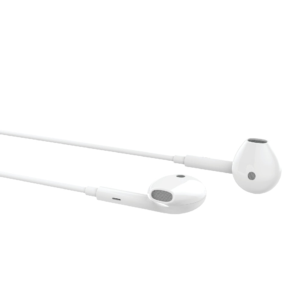 MYCANDY WIRED STEREO HEADSET WITH MFI LIGHTNING CONNECTOR WHITE - My ...